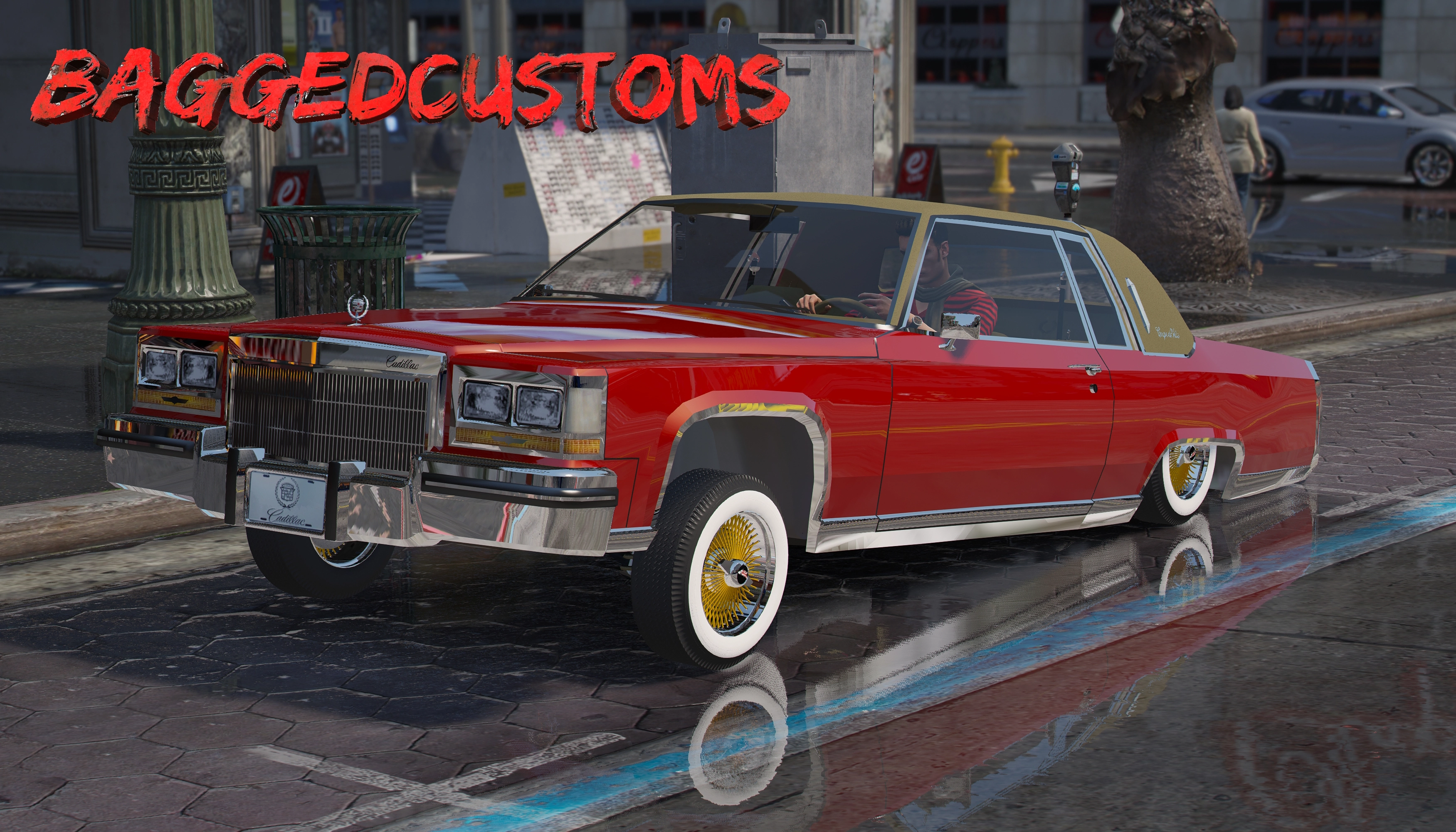 BaggedCustoms: 85 Caddy Lowrider [Add-On][FiveM] - BaggedCustoms